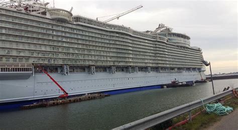 Harmony Of The Seas Dry Dock 2026 Royal Caribbeans Harmony Of The Seas Completes Dry Dock