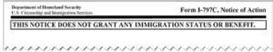 Form I 797 Notice Of Action All 6 Forms Described In Detail