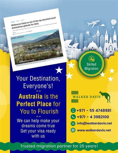 Walker Davis Consultants On Linkedin Australiaupdates Skilledmigration Walkerdavis