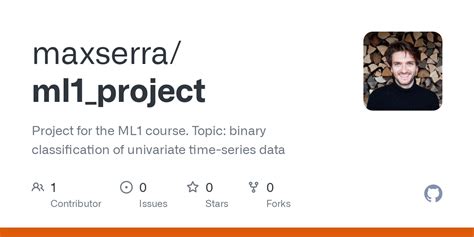 Github Maxserraml1project Project For The Ml1 Course Topic