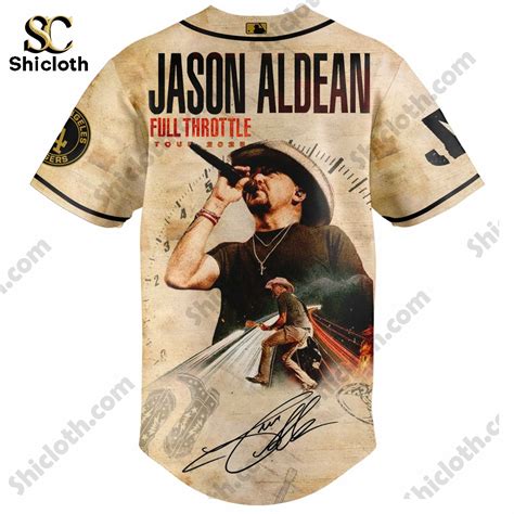 Los Angeles Dodgers X Jason Aldean Baseball Jersey 2025 Jersey Shicloth