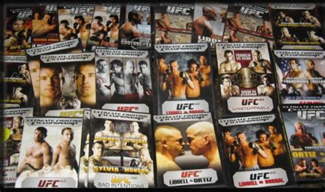 Ufc Top 25 Events Worth Owning On Dvd