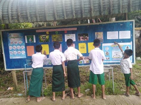 ခမောက်ကြီးမြို့အခြေခံပညာအထက်တန်းကျောင်းတွင် ကမ္ဘာ့ပတ်ဝန်းကျင်ထိန်းသိမ