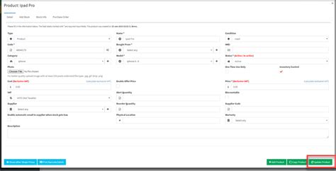 how can i update or delete an inventory item mgr knowledge base