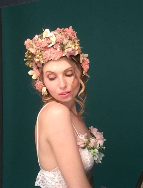 Flower Bride Flower Bride Romantic Wedding Wedding Hairstyles Bride Wedding