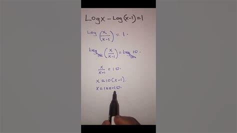 Basic Logarithm Youtube