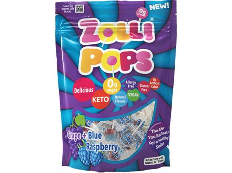4 Pack Zollipops Swirls Best Sellers Variety