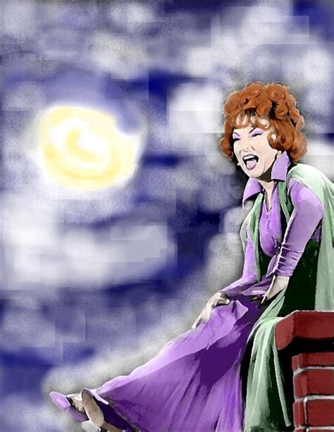 Bewitched Fan Art Endora Agnes Moorehead Bewitching Endora Bewitched