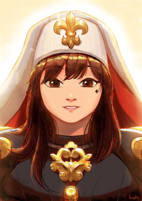 Safebooru 1girl Adepta Sororitas Armor Brown Eyes Brown Hair