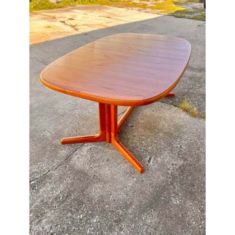 Mid Century Extendable Dining Table By Benny Linden Includes Full