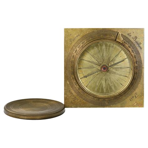 18th Century Silver Pocket Compass By Jandw Watkins For Sale At 1stdibs