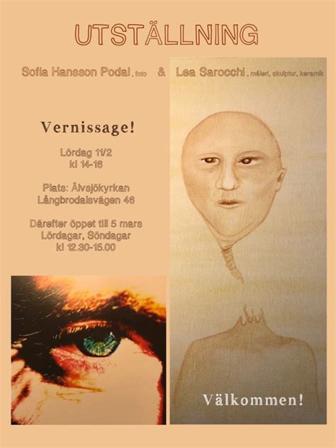 Älvsjökyrkan Vernissage Två Konstnärer Ställer Ut BÄttre Stadsdel
