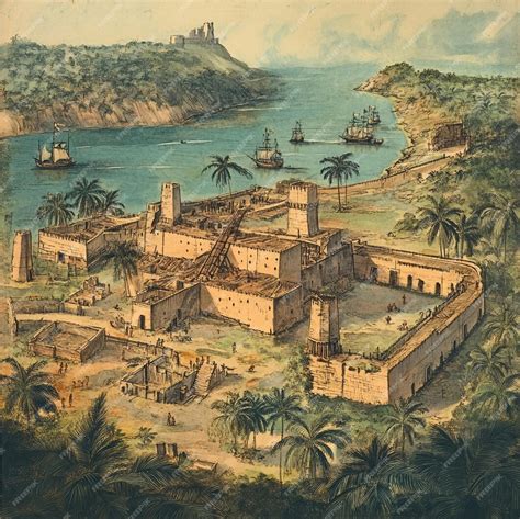 The Construction Of Colonial Forts And Settlements In The Americas Or