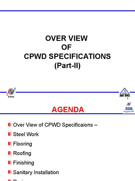 Overview Of Cpwd Specifications Part Ii Pdf Valve Welding