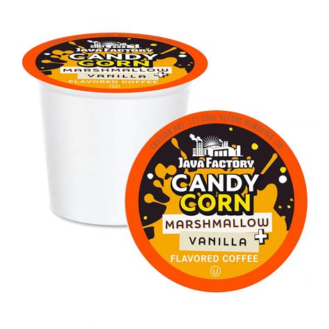 Java Factory Roasters Candy Corn Single Serve Coffee 12 Pack Ecs Coffee