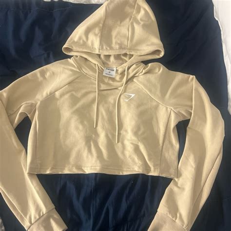 Gymshark Jackets And Coats Gymshark Cropped Hoodie Poshmark