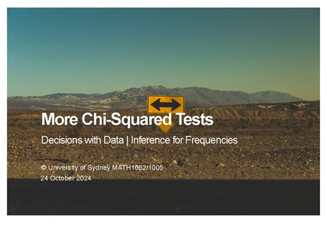 18 More Chi Sq Tests Lectures Notes For Math1005 More Chi Squared