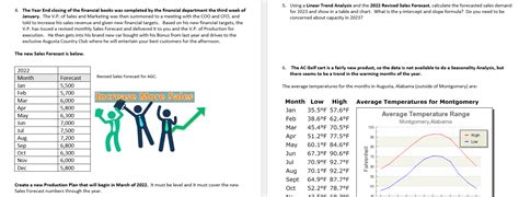 5 Using A Linear Trend Analysis And The 2022 Revised