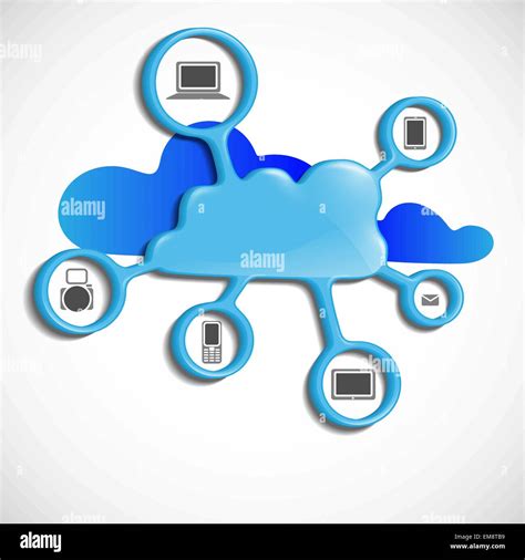 Cloud Computing Concept Stock Vector Image And Art Alamy