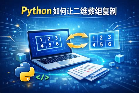 Python如何让二维数组复制