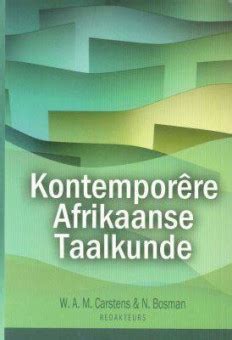 Kontemporere Afrikaanse Taalkunde Textbook Trader