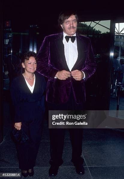 Actor Richard Kiel And Wife Diane Rogers Attend The Licence To Kill