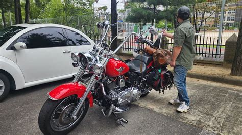 내사랑이 카레는 여기가 가장 맛있다고 할리데이비슨 팻보이 부케팔로스를 타고 Youtube