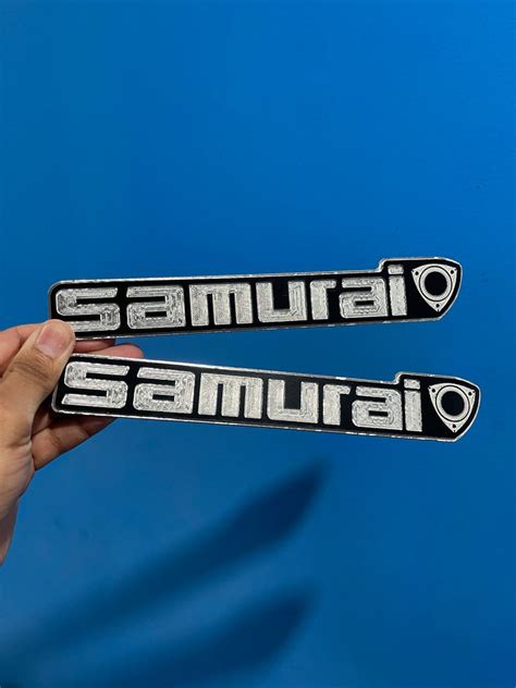 Samurai Rotary Custom Fender Emblems Breton Performance Engineering