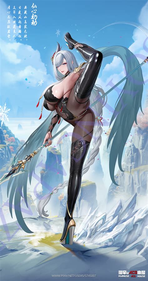 Rule 34 Aqua Gemstone Black Footwear Black Leotard Blue Eyes Blue Nails Blue Sky Bodystocking