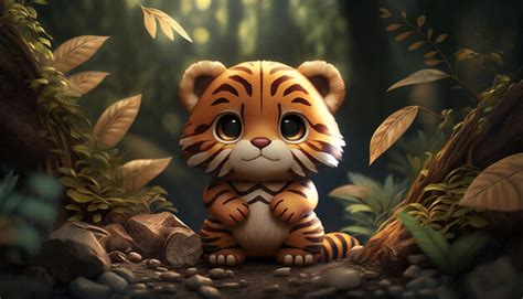 Tiger Cub Cartoon Images Free