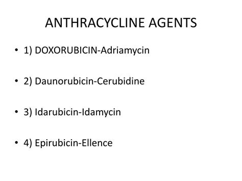 Ppt Cardiovascular Effects Of Anthracycline Like Chemotherapy Agents Powerpoint Presentation