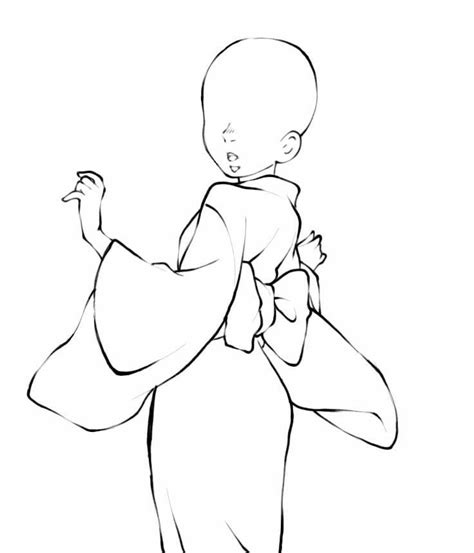 Pin By Tati On D Anime Poses Reference Drawing Base Body Base Drawing