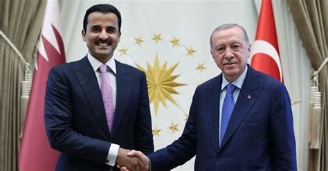 Son Dakika Katar Emiri Ankarada Dış Haberler