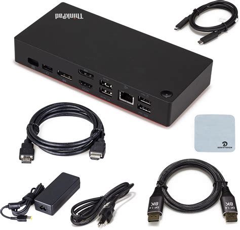 Lenovo Usb Type C Dual Display Travel Dock No Ac Adapter