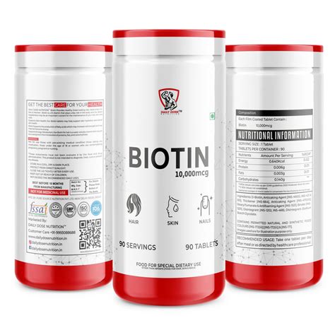 Daily Dose Biotin 247 Nutrition
