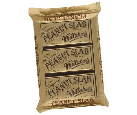 Peanut Slab Chocolate Bar 3 X 50gm Lolliesnz