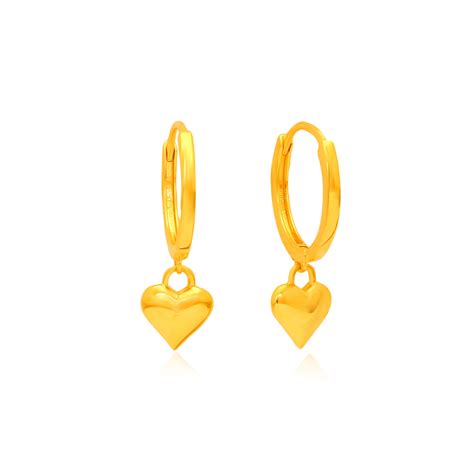Taka Jewellery 916 Gold Earrings Taka Jewellery