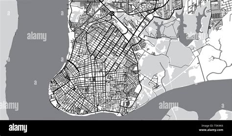 Urban Vector City Map Of Belem Brazil Stock Vector Image And Art Alamy