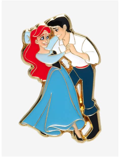 Loungefly Disney The Little Mermaid Ariel And Eric Dancing Enamel Pin