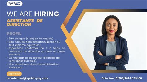 Fiche De Poste Assistante De Direction