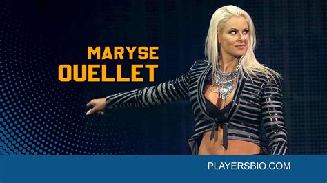 Maryse Ouellet Early Life Wwe Husband And Net Worth Players Bio