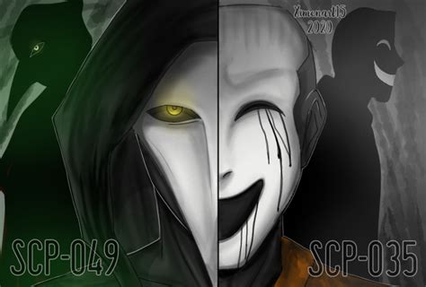 Scp 049 And 035 By Ximenart15 On Newgrounds