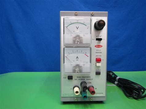 Dc電源メトロニクス 6455aの詳細情報 アスカインデックス公式中古装置検索サイト