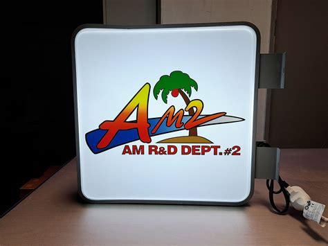 Lightbox Sega Am2 Arcade Art Repro