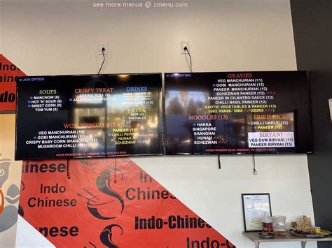 Online Menu Of Silli Chilli Restaurant Fremont California 94538 Zmenu