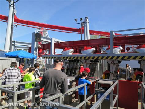 Flight Deck At Californias Great America Theme Park Archive