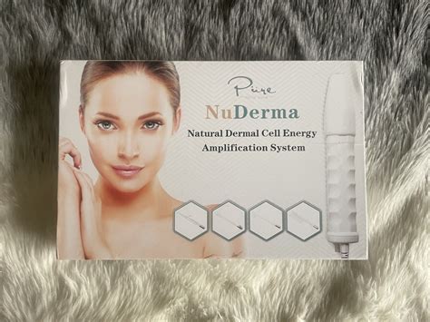 Pure Daily Care Nuderma Portable Handheld Skin Therapy Wand Machine W