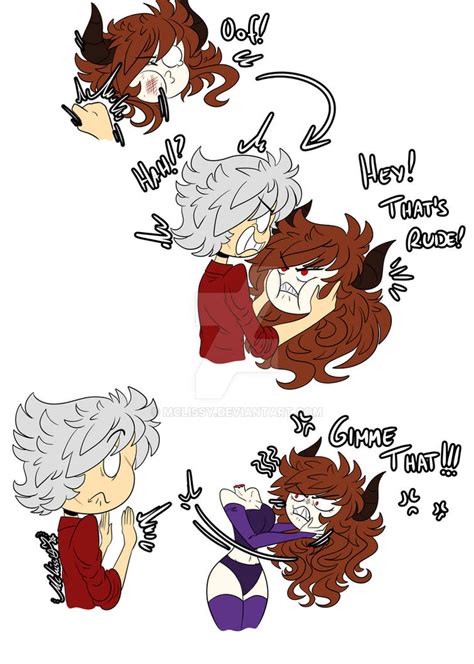 [devilslayer] Rude By Mclissy On Deviantart