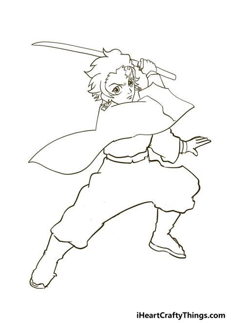 How To Draw Demon Slayer Step By Step