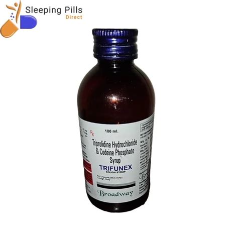 Triprolidine Hydrochloride And Codeine Phosphate Cough Syrup Sleeping